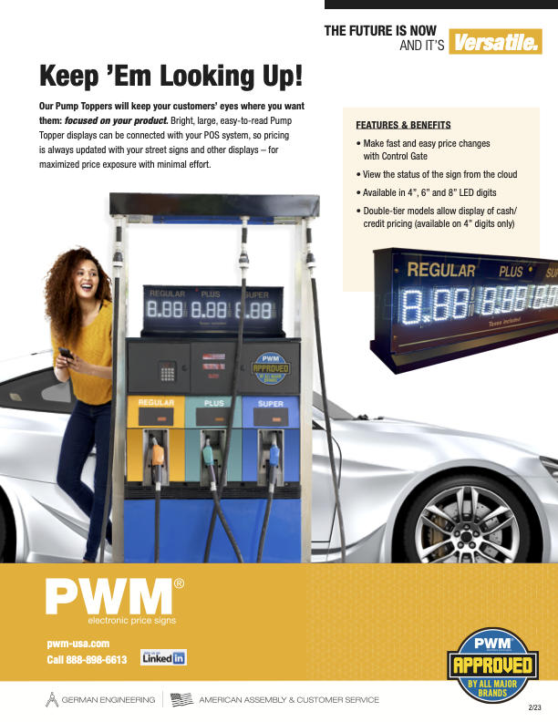 PWM - Pump Toppers